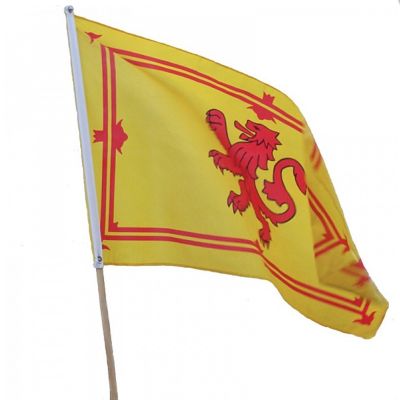 Schottische Rampant Lion Flagge Standardgröße | Kilts & More